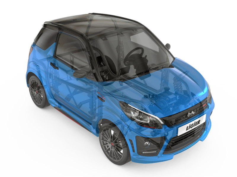 JS50, la voiture sans permis Chic et Sport - Ligier